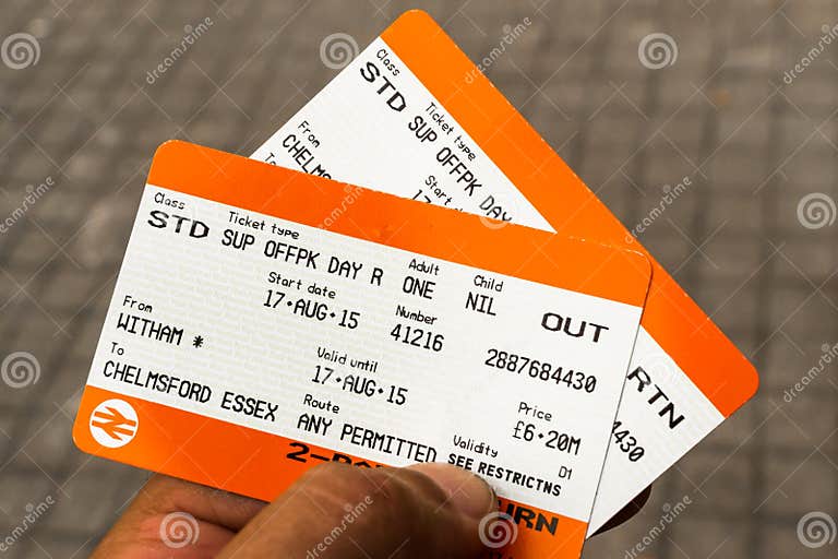 Train Tickets stock image. Image of railway, card, transportation ...