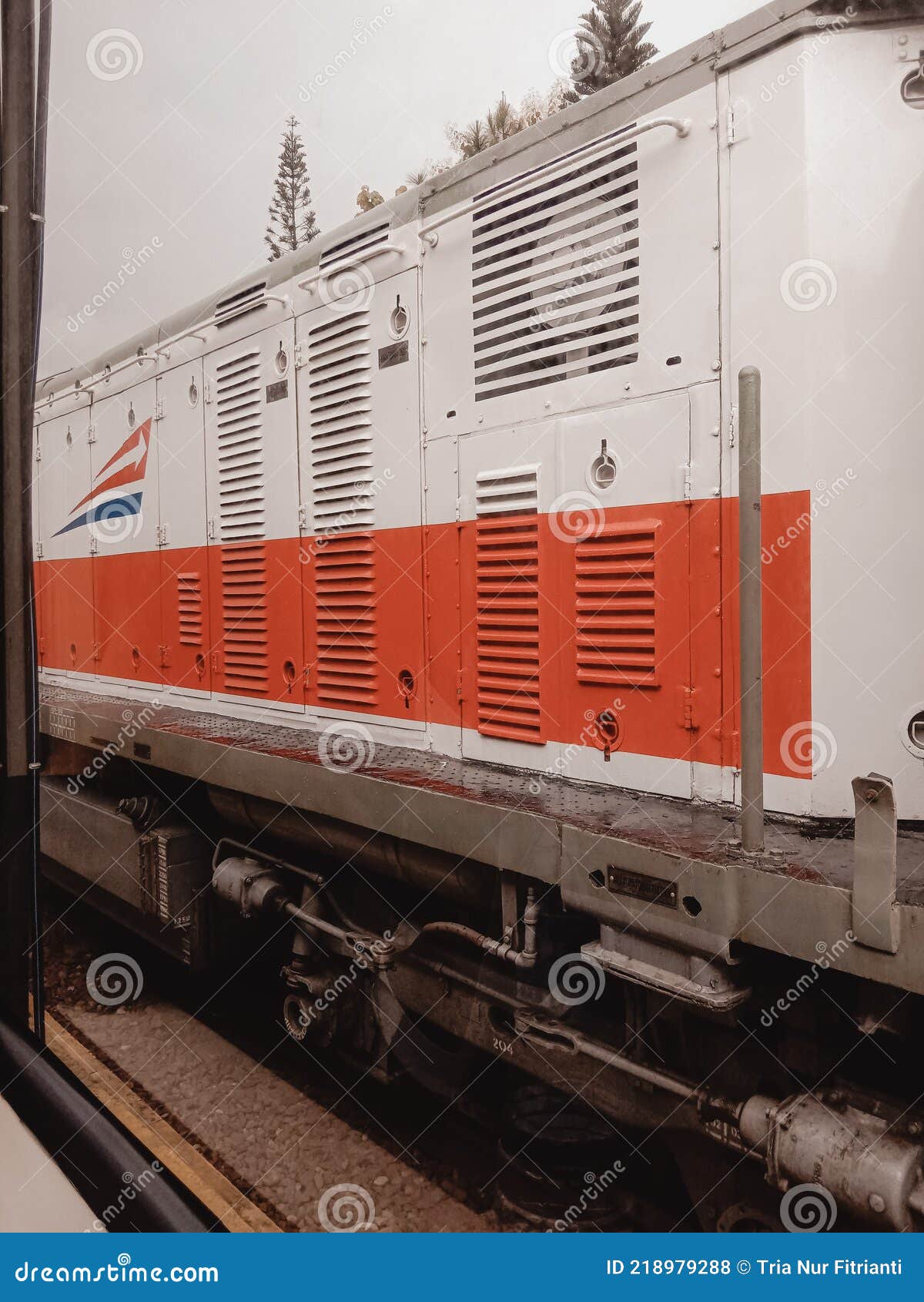 Train of PT KAI INDONESIA editorial stock photo. Image of vehicle ...