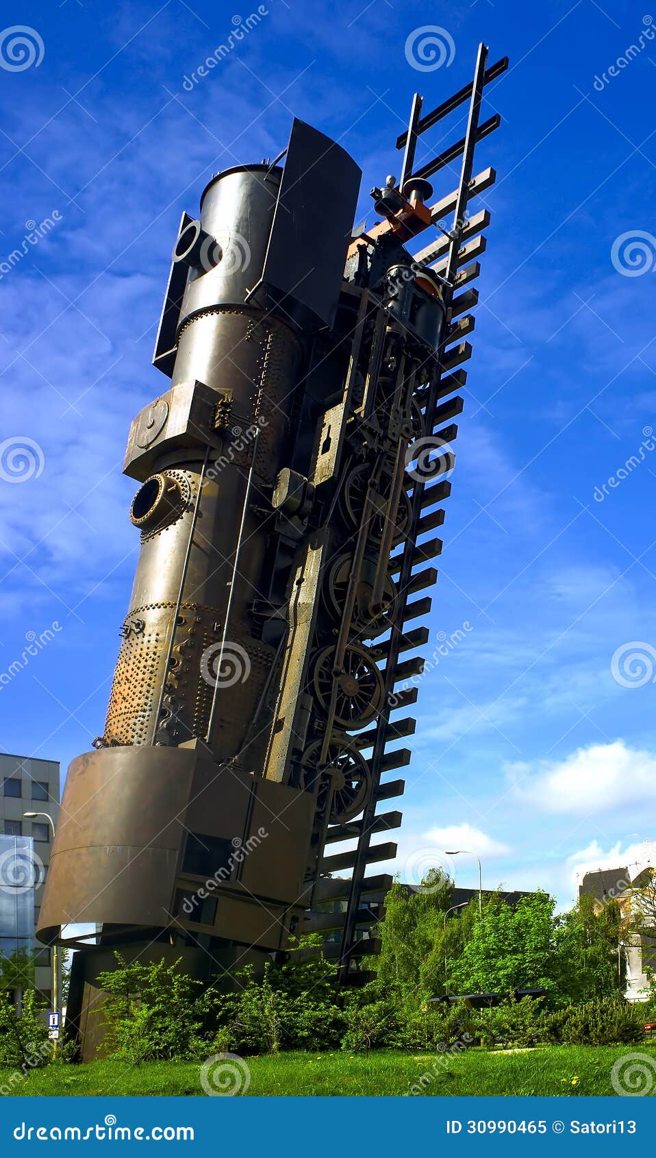 Train to heaven stock image. Image of statue, heaven - 30990465