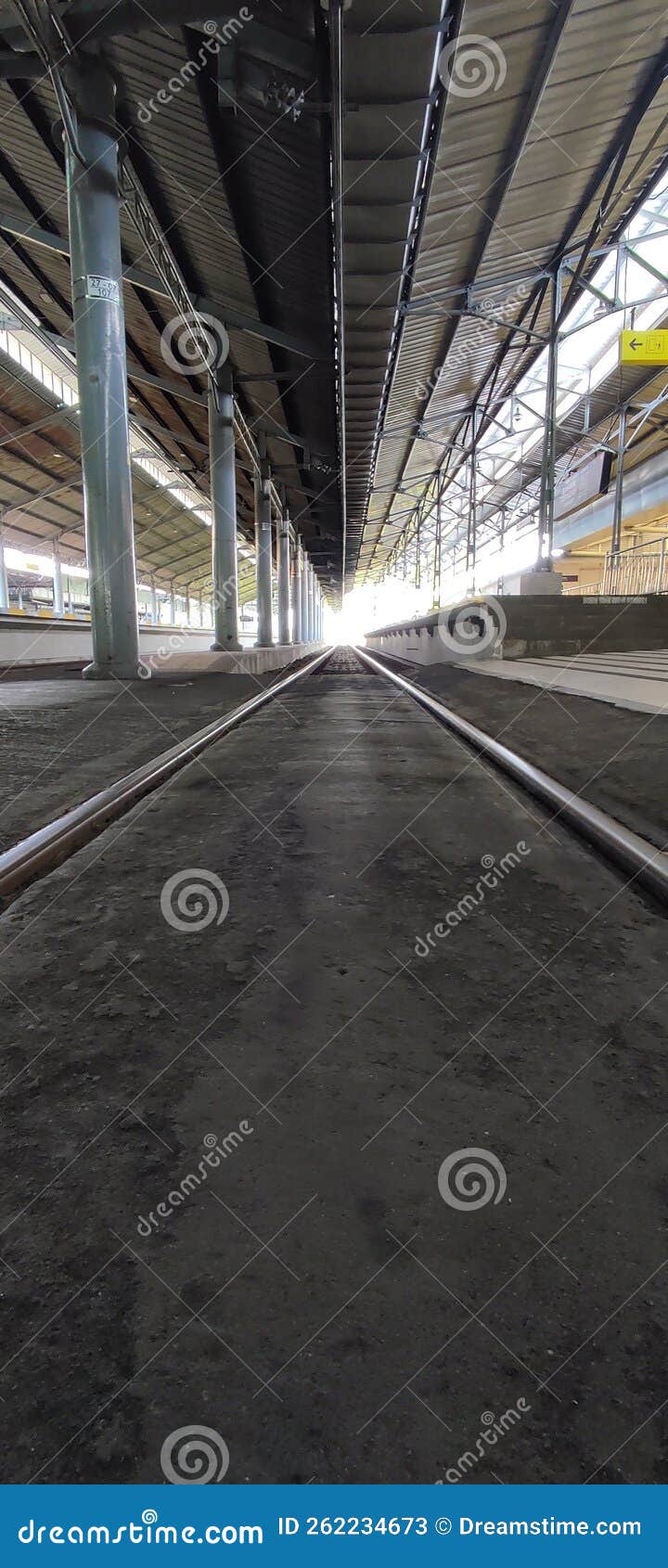 Train trac stock image. Image of rail, long, treck, train - 262234673