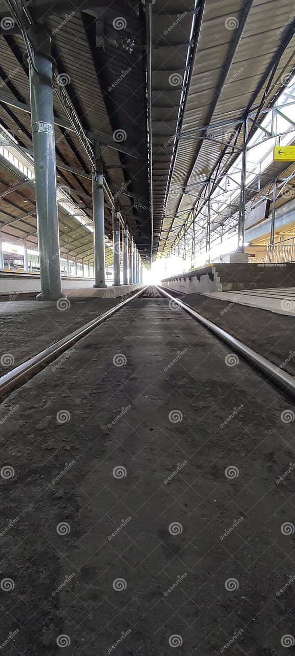 Train trac stock image. Image of rail, long, treck, train - 262234673