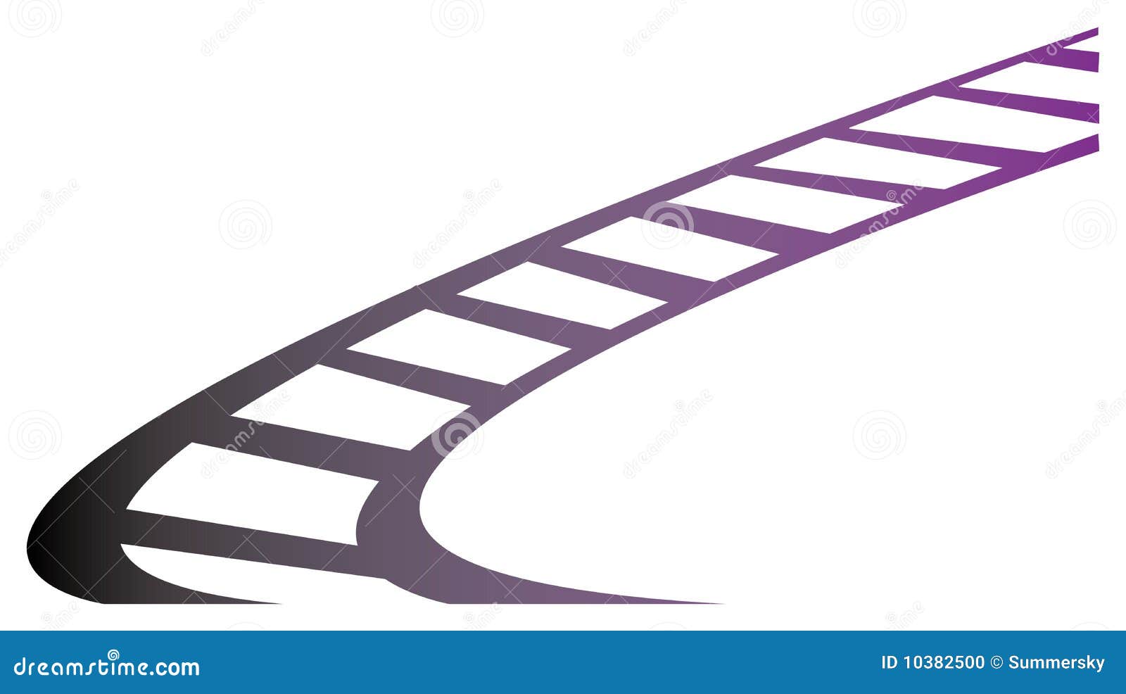 Train Track, Infinity Shape. Railroad Loop Logo, Railway Simple Icon ...