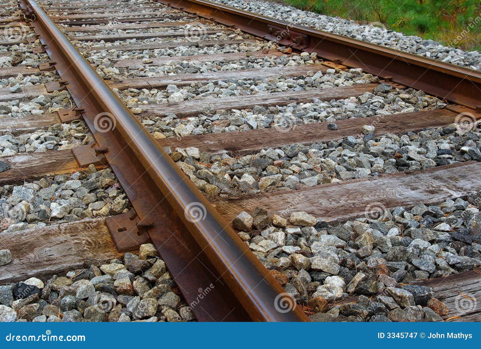 Train Track Siding Switch Royalty-Free Stock Image | CartoonDealer.com ...