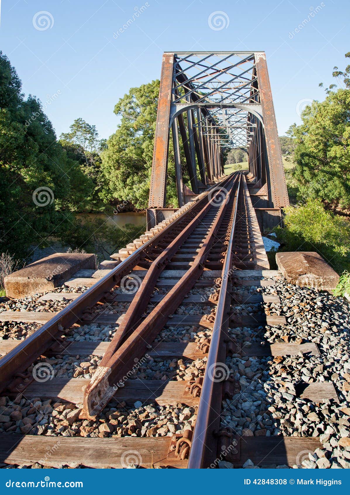 Train track stock photo. Image of railway, freight, line - 42848308