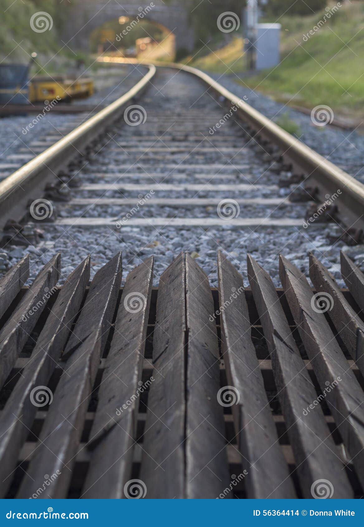 Train track with bridge stock photo. Image of train, country - 56364414