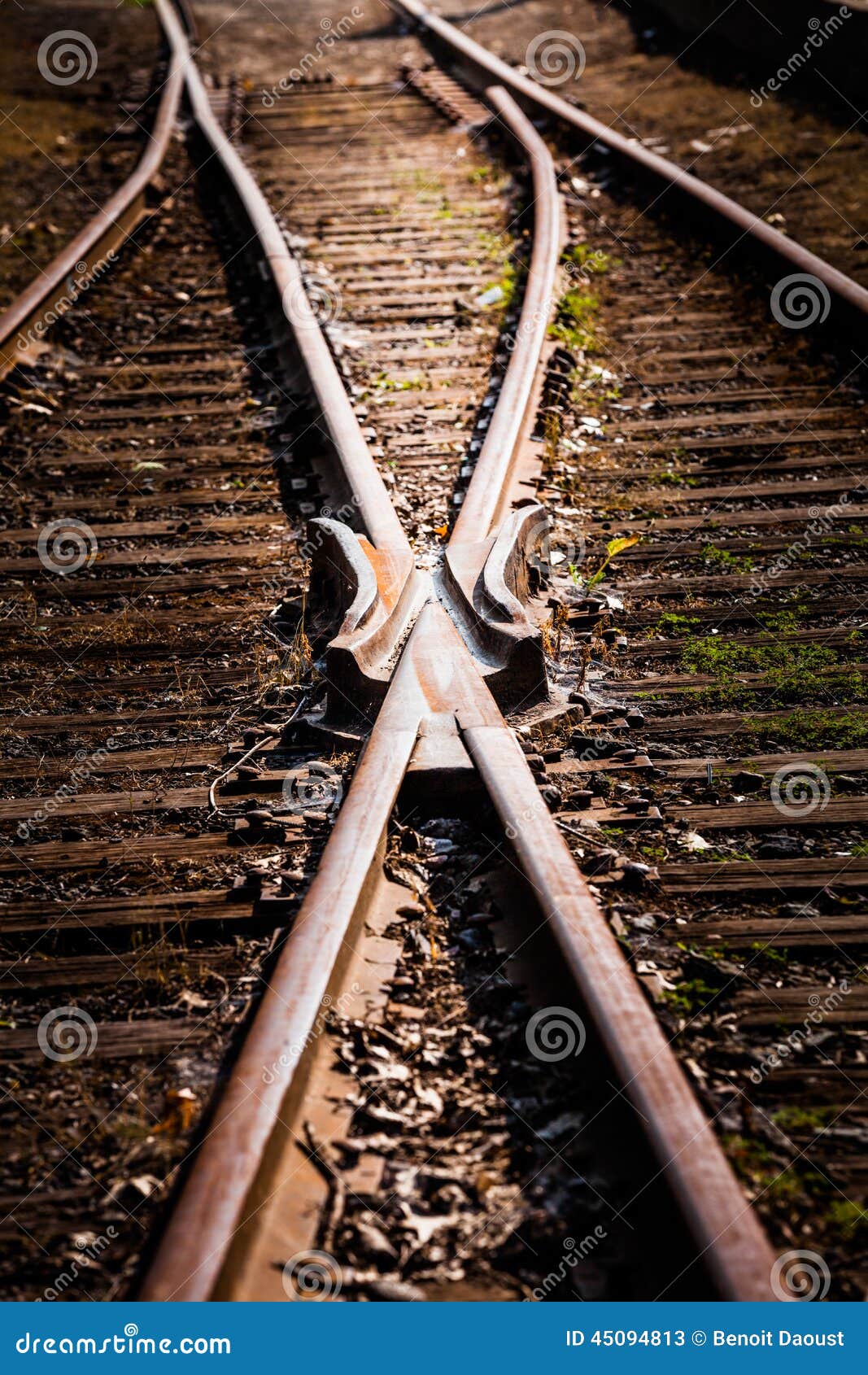 Train Track Detail stock image. Image of journey, cross - 45094813