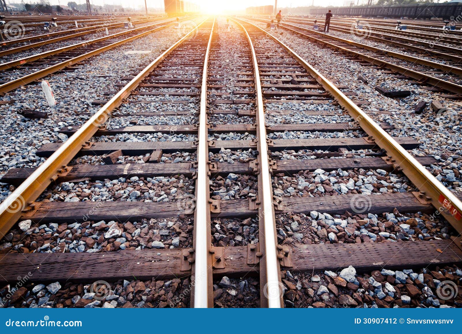 Train track features stock photo. Image of outdoor, abstract - 30907412