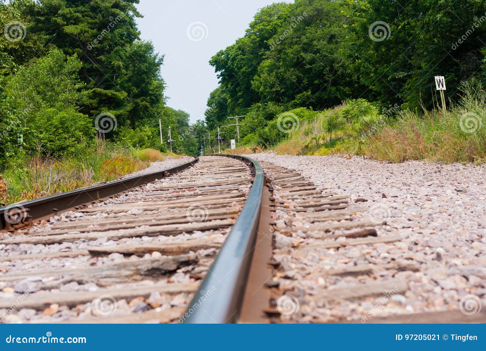 Train track ground view stock image. Image of industry - 97205021