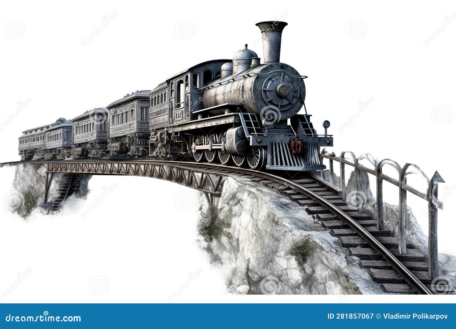 Steam Train Front Drawing