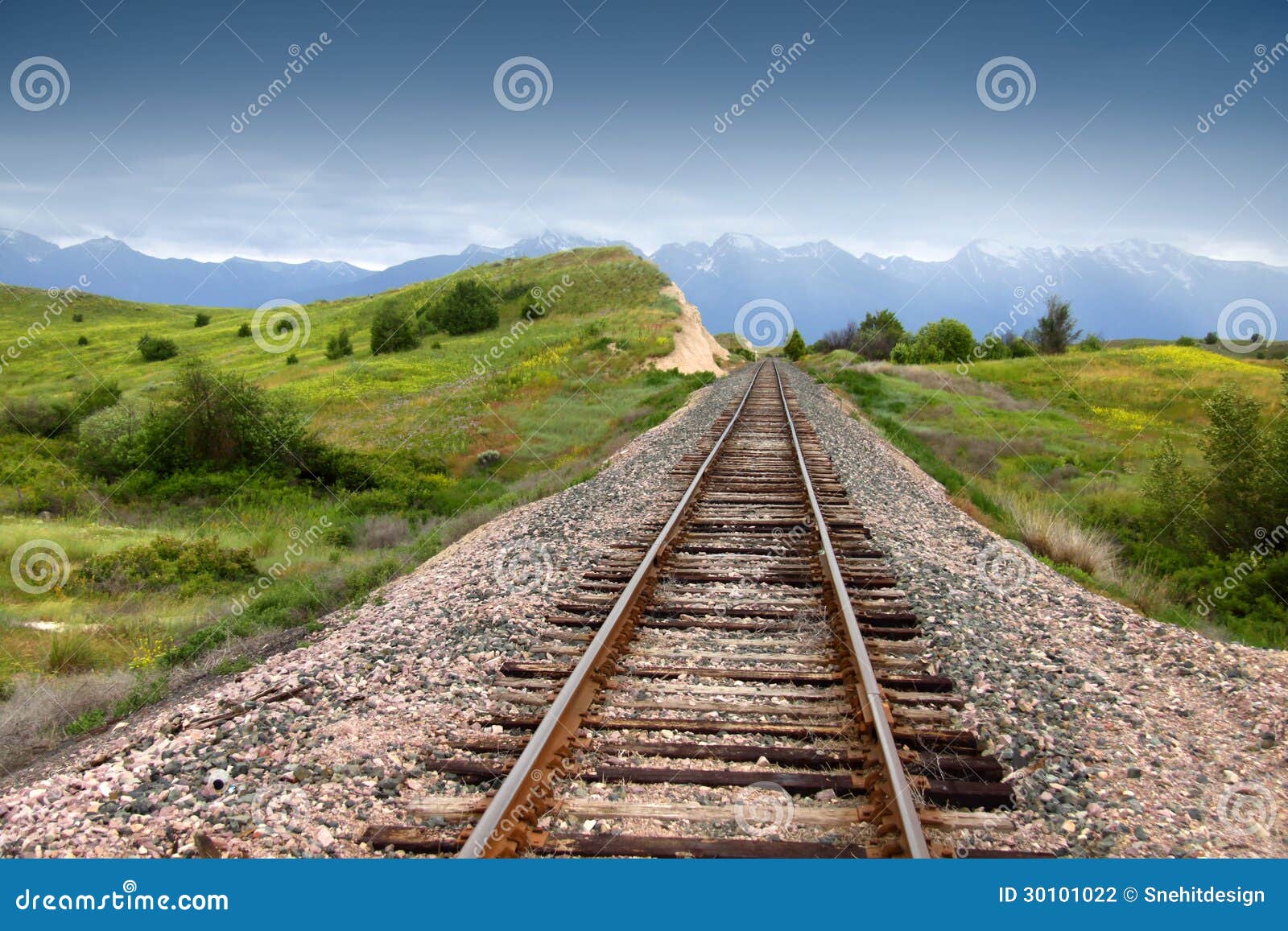 Train track stock photo. Image of tree, train, recreation - 30101022