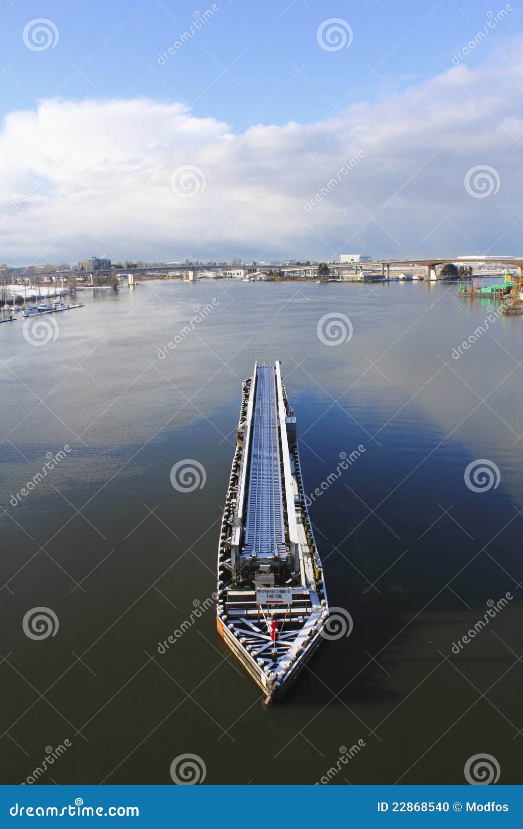 Train track Swing Bridge stock photo. Image of vancouver - 22868540
