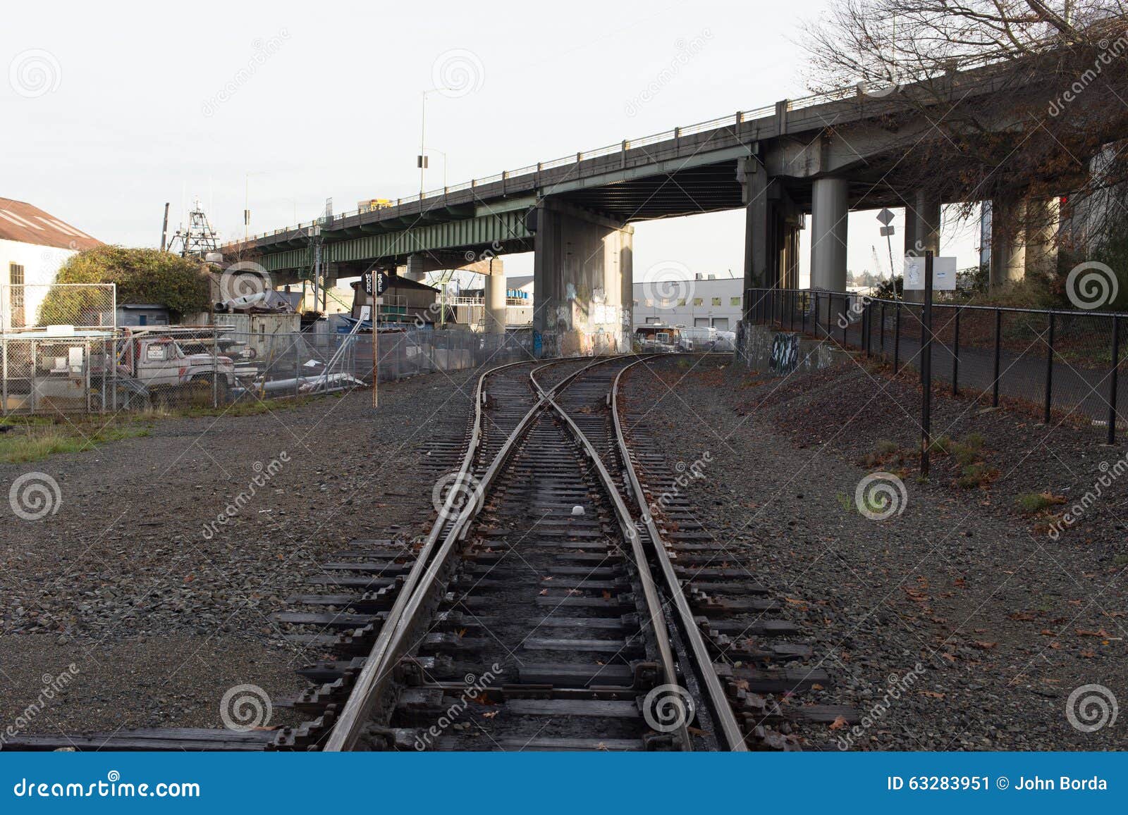 Train Track Switch stock image. Image of outdoor, iron - 63283951