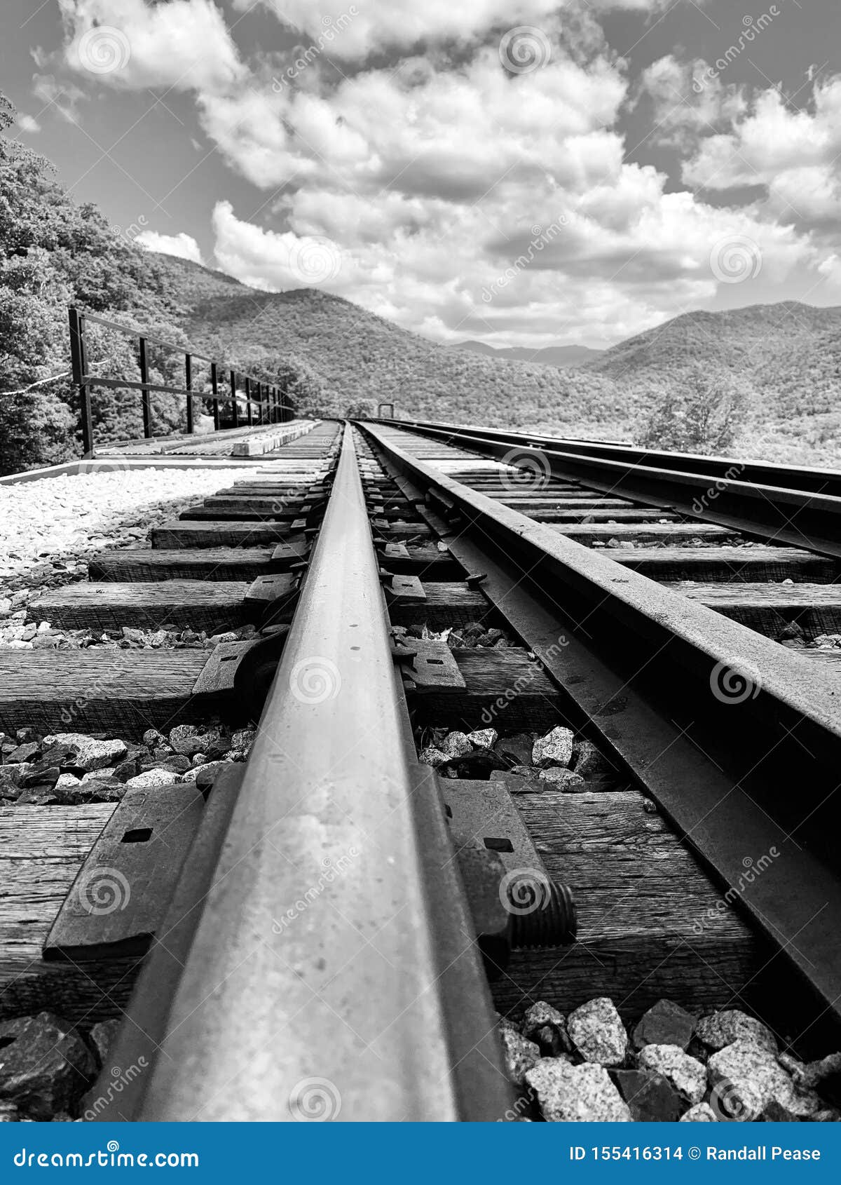 Train tracks stock photo. Image of track, railroad, white - 155416314