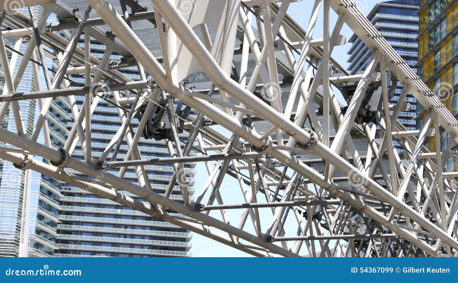 Train tracks stock image. Image of modern, structure - 54367099