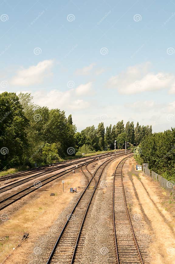 Train tracks stock photo. Image of industrialization - 41700376