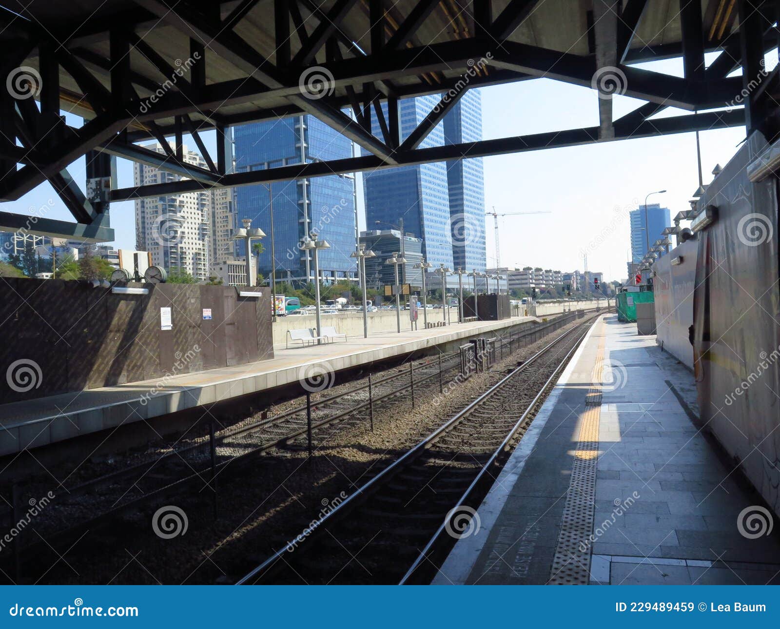 Overhead Shot of Train Tracks Stock Image - Image of transportation ...