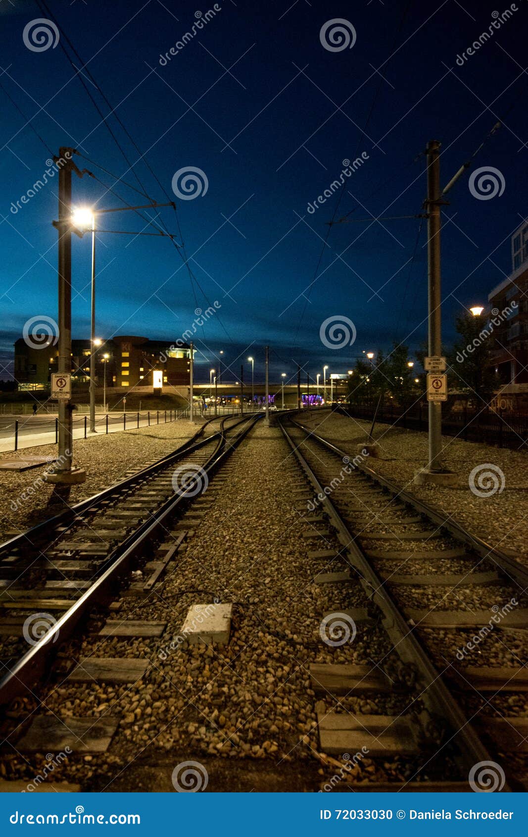 Calgary C Train Downtown Light Rapid Transit System At The Bridgeland ...