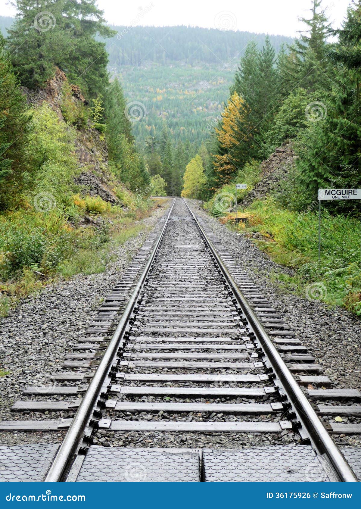 Train tracks stock photo. Image of canada, summer, blue - 36175926