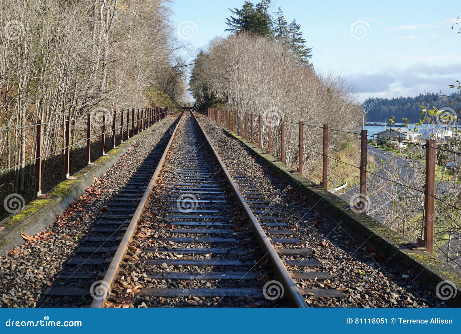 Train tracks stock image. Image of state, washington - 81118051