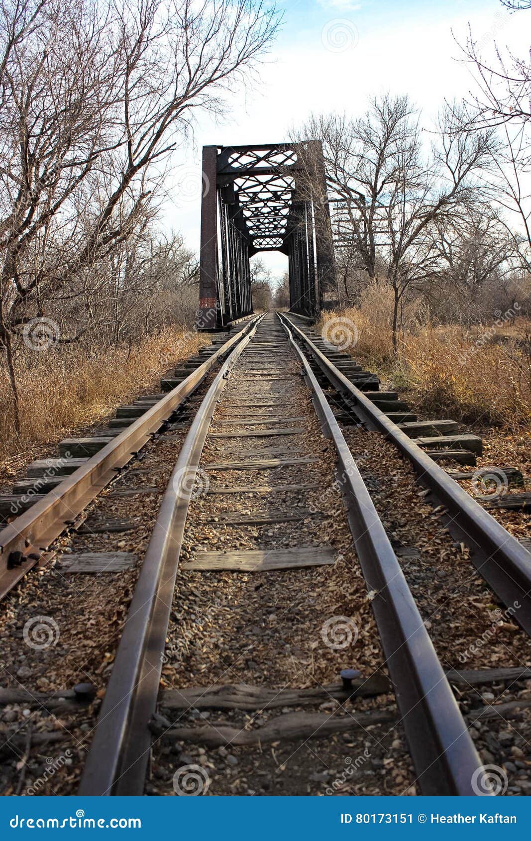 Train Tracks and Steel Bridge Stock Image - Image of black, steel: 80173151