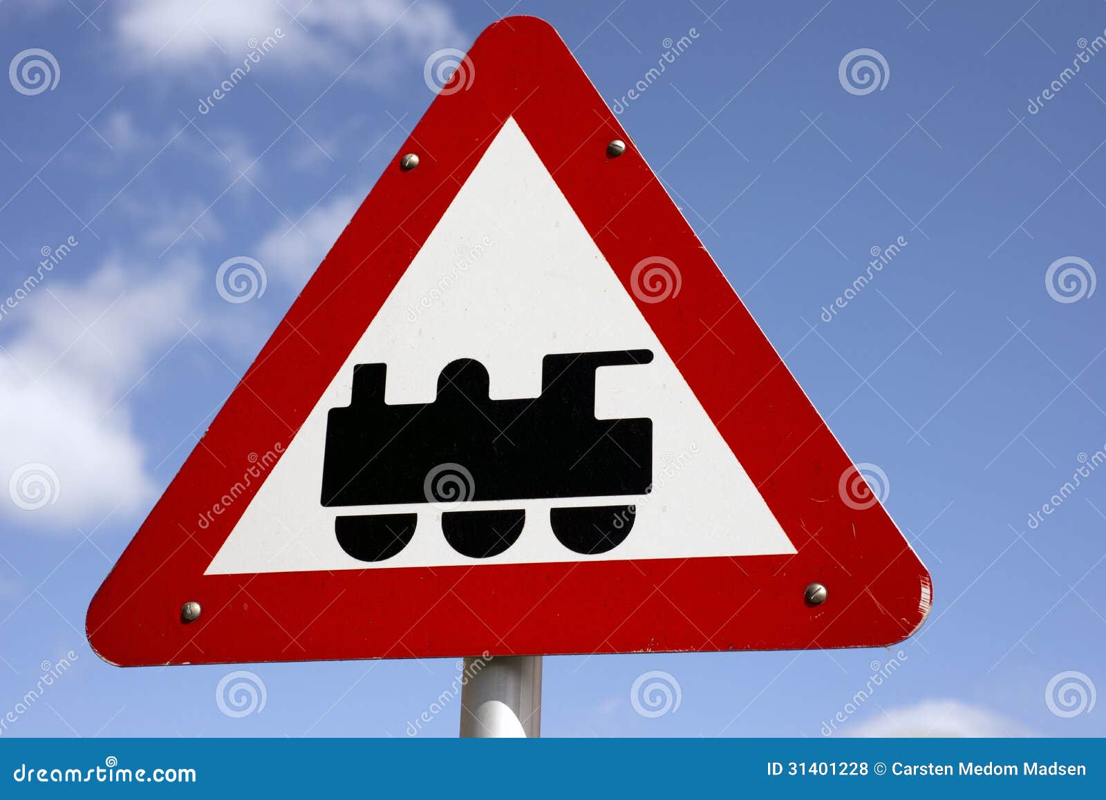 Train traffic sign stock photo. Image of transport, blue - 31401228