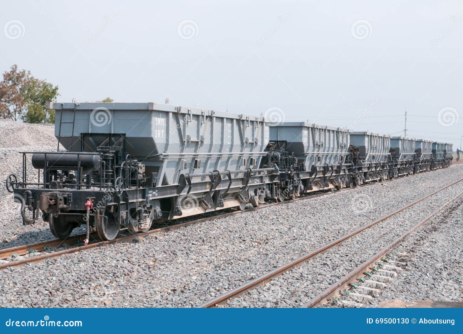 Train Trailer stock photo. Image of speed, track, trailer - 69500130