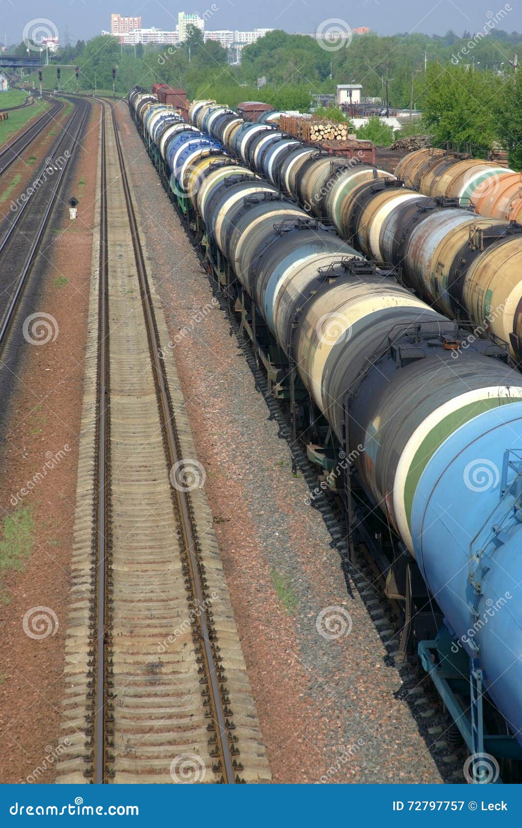 Train transporting cargo stock image. Image of engine - 72797757