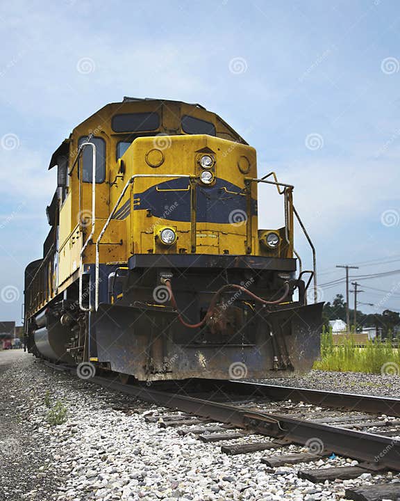 Train turning stock image. Image of haul, track, work - 5973749