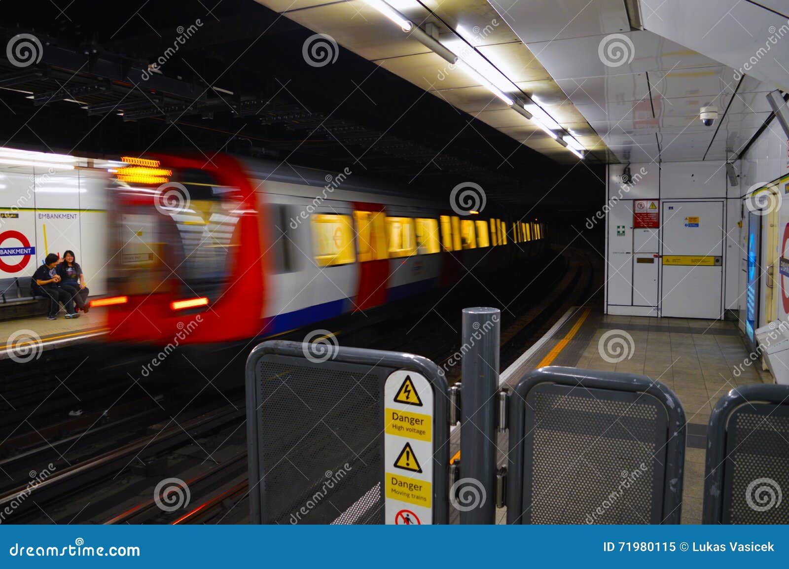 Train editorial image. Image of fast, travel, underground - 71980115