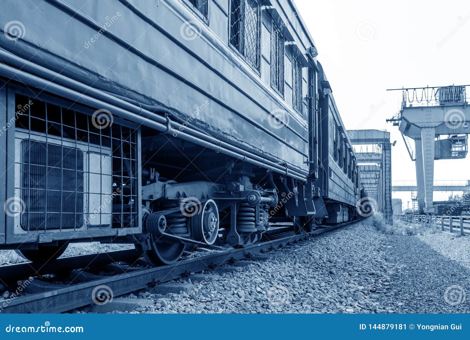 Train unloading dock stock image. Image of industry - 144879181