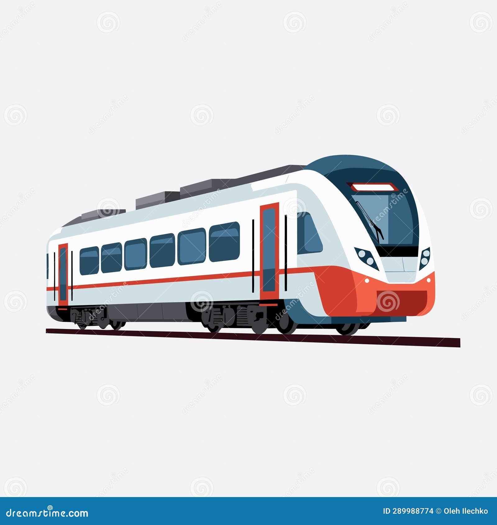 Train Vector Flat Minimalistic Asset Isolated Illustration Stock ...