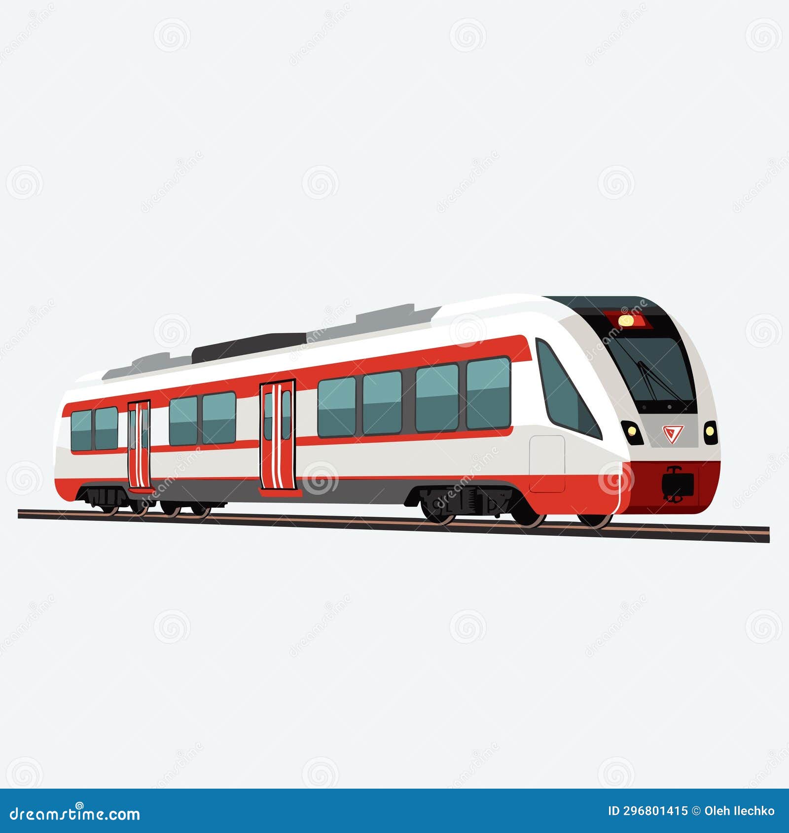 Train Vector Flat Minimalistic Asset Isolated Illustration Stock ...