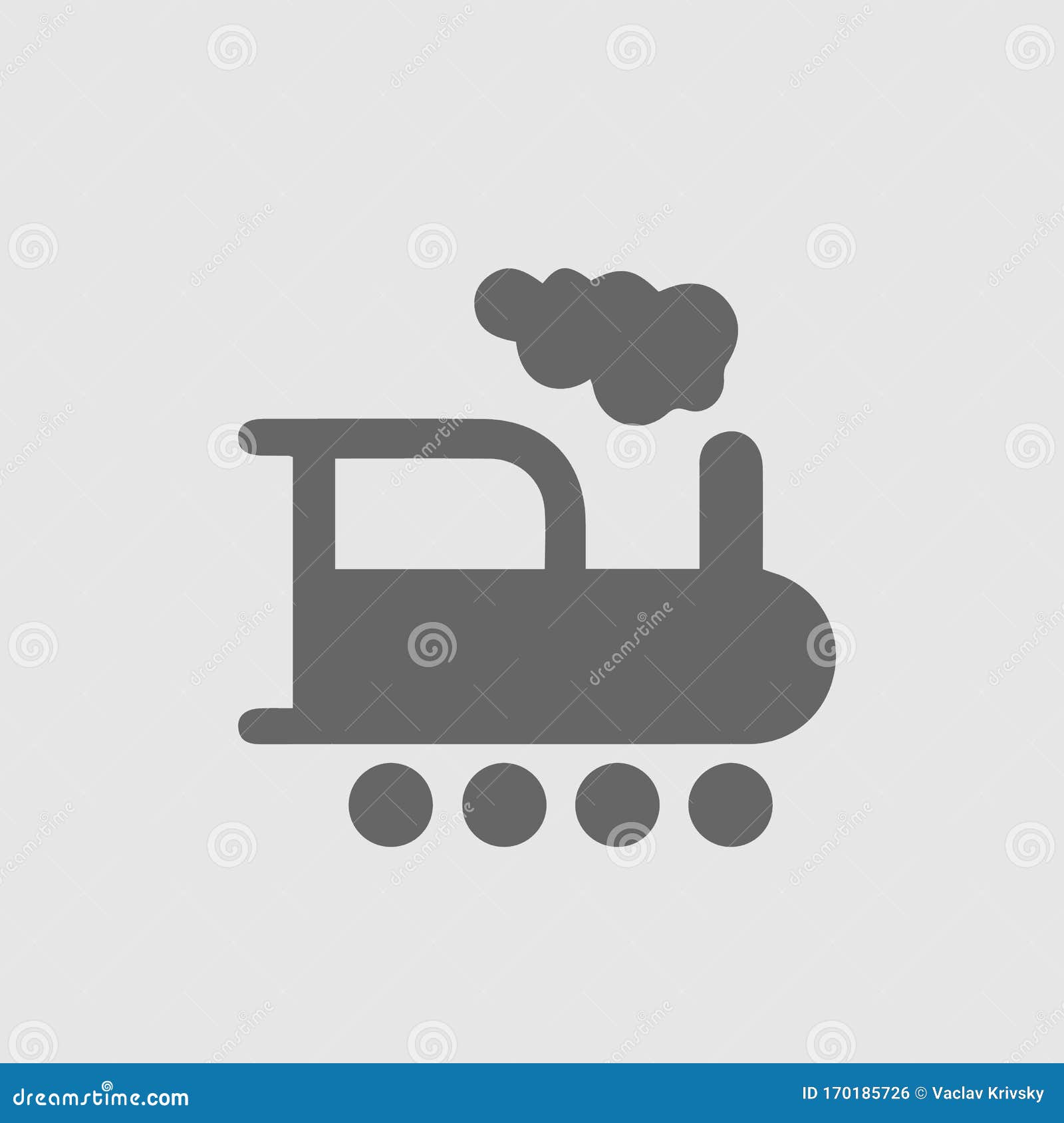 Train vector icon eps 10. stock vector. Illustration of silhouette ...