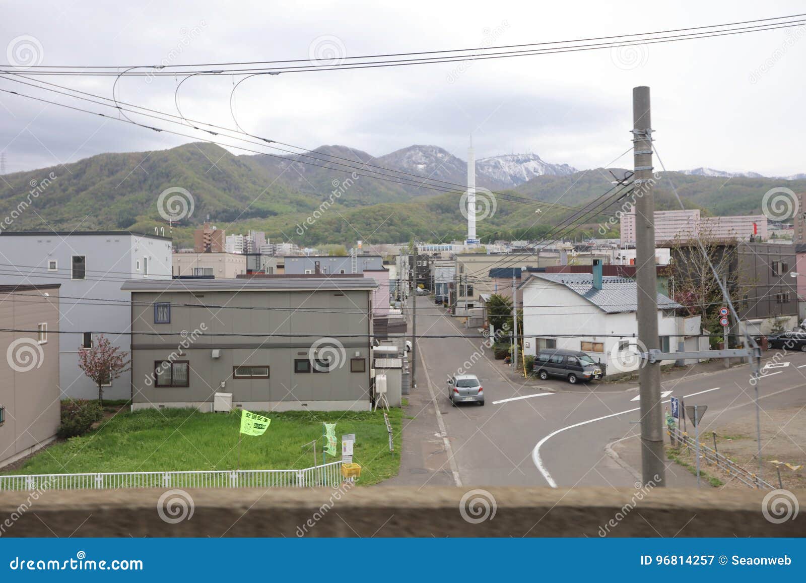 Train View at Hakodate Line Otaru To Sapporo Editorial Photography ...