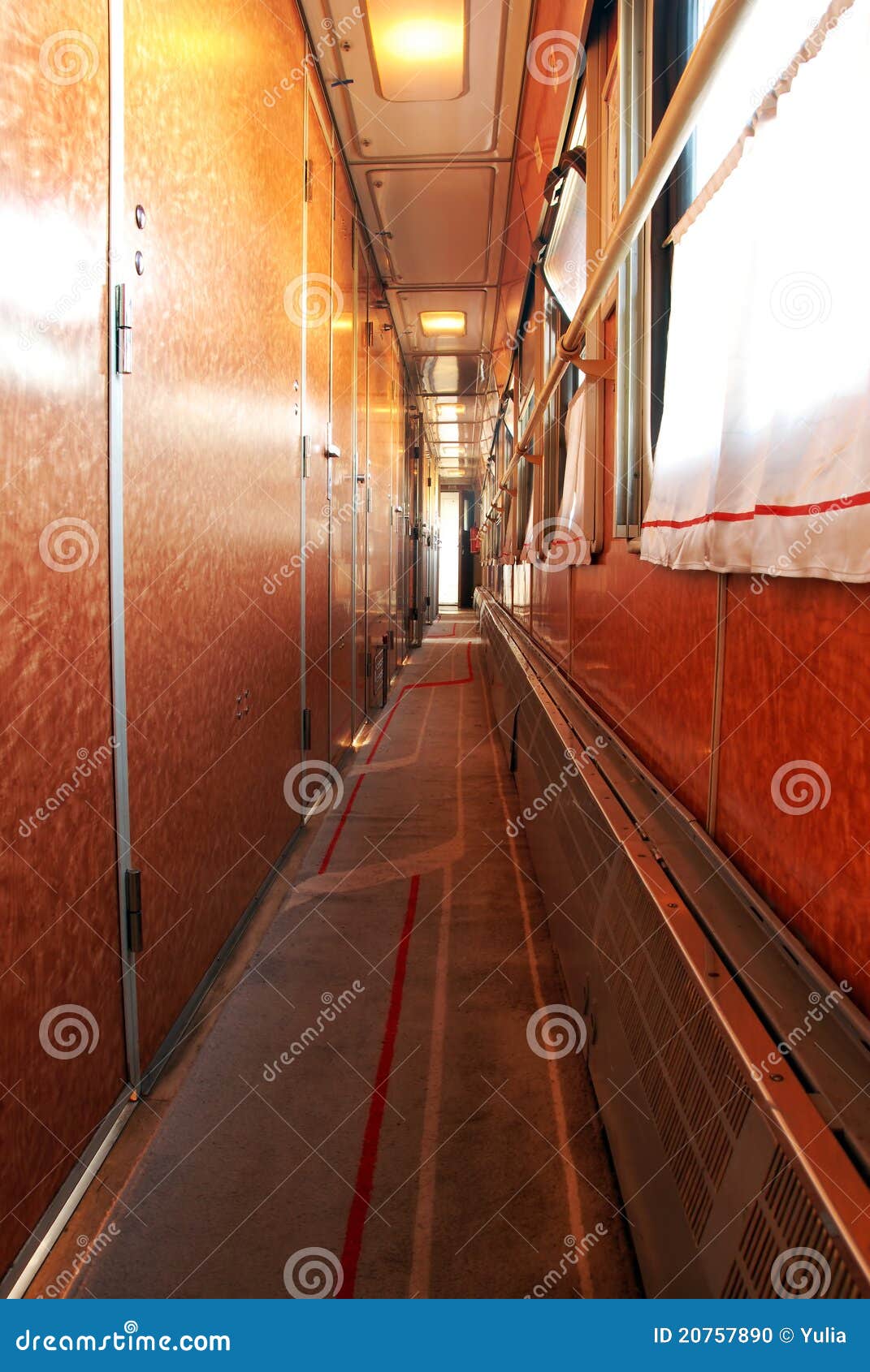 Train wagon corridor stock photo. Image of industrial - 20757890