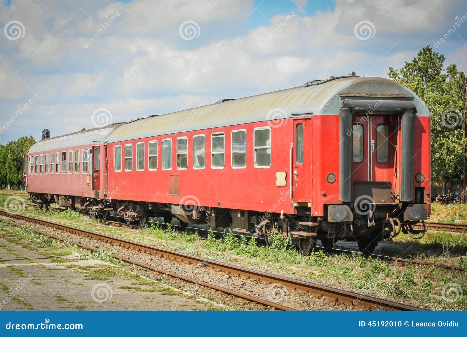 Train wagon stock photo. Image of metallic, railway, rusted - 45192010