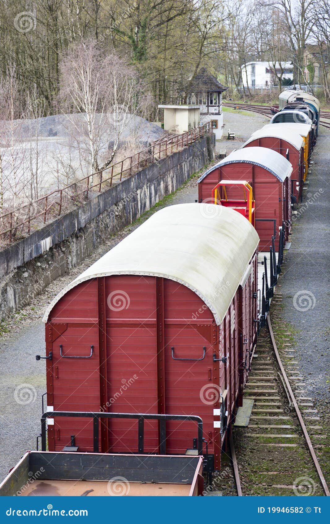 Train Wagons stock photo. Image of transportation, wagon - 19946582