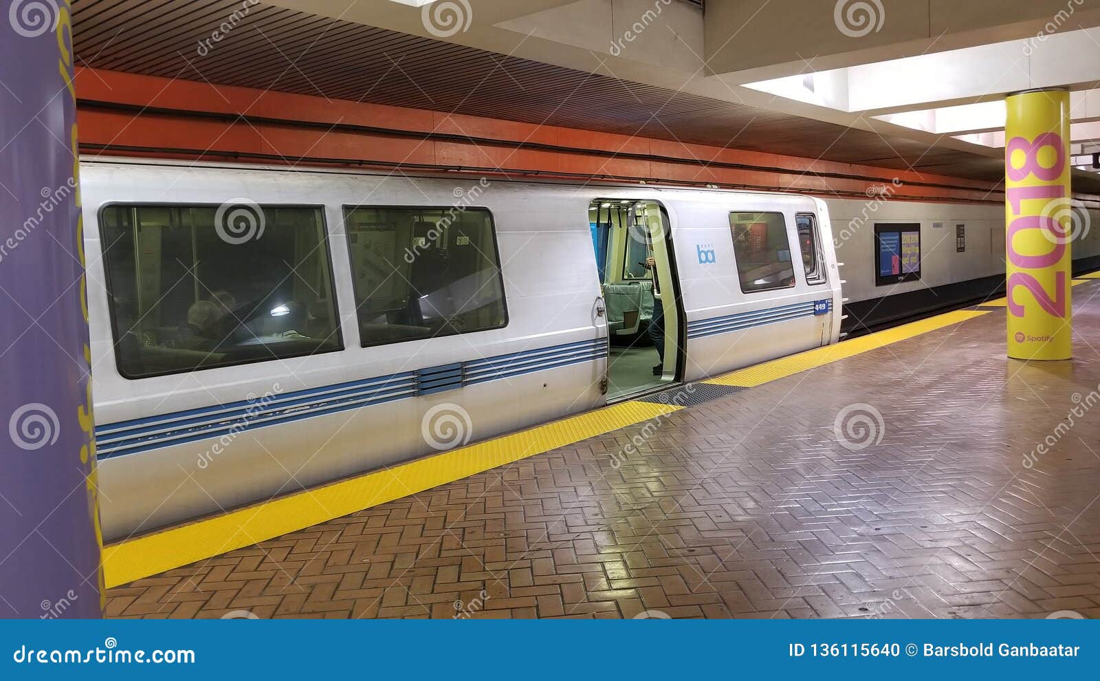 Train is Waiting on the Platform 2 Editorial Image - Image of track ...