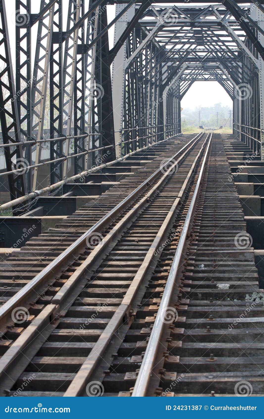 Train way stock image. Image of travel, monorail, blue - 24231387