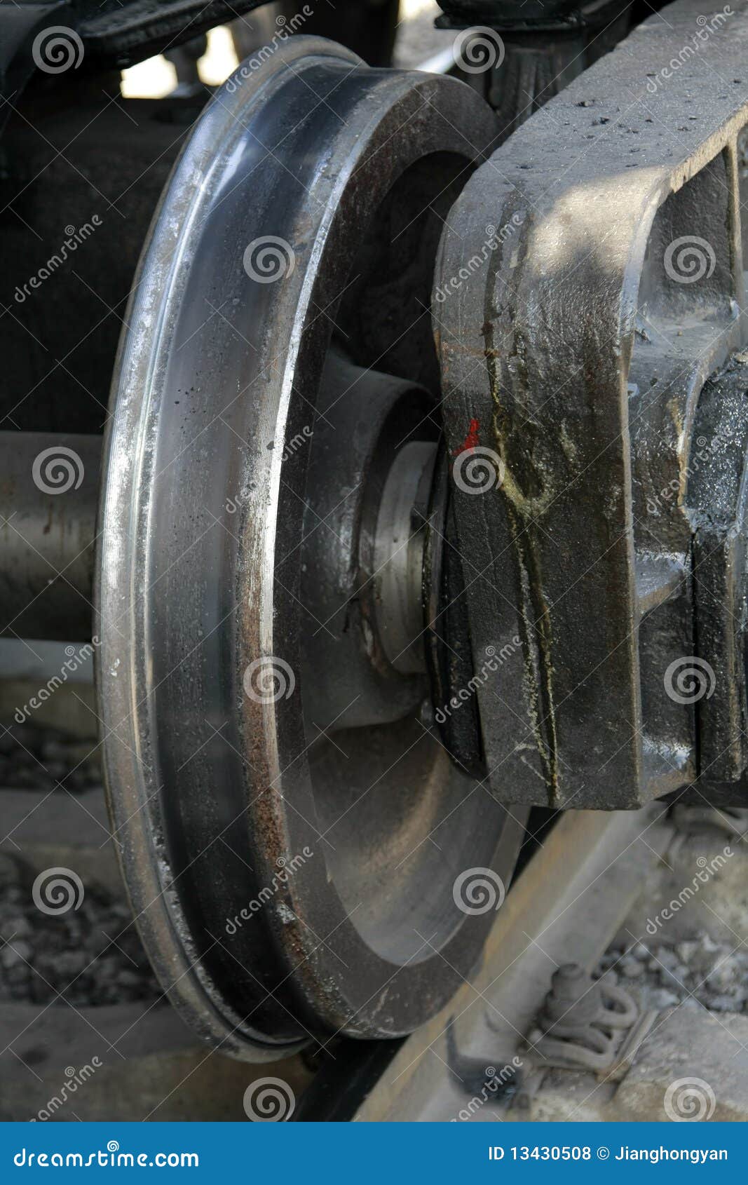Train wheel stock photo. Image of railcar, mechanical - 13430508