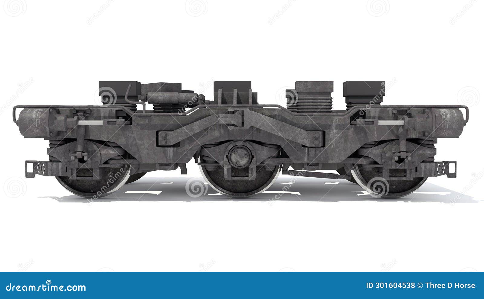 Railcar Wheelset - Vector Railway Car Wheels | CartoonDealer.com #60848981