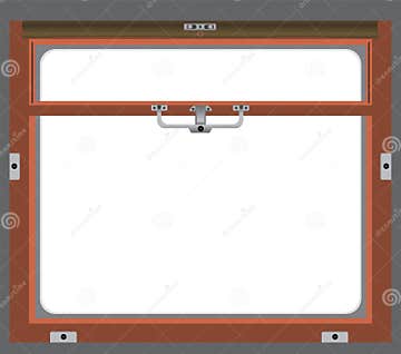 Train window stock vector. Illustration of window, frame - 1991154