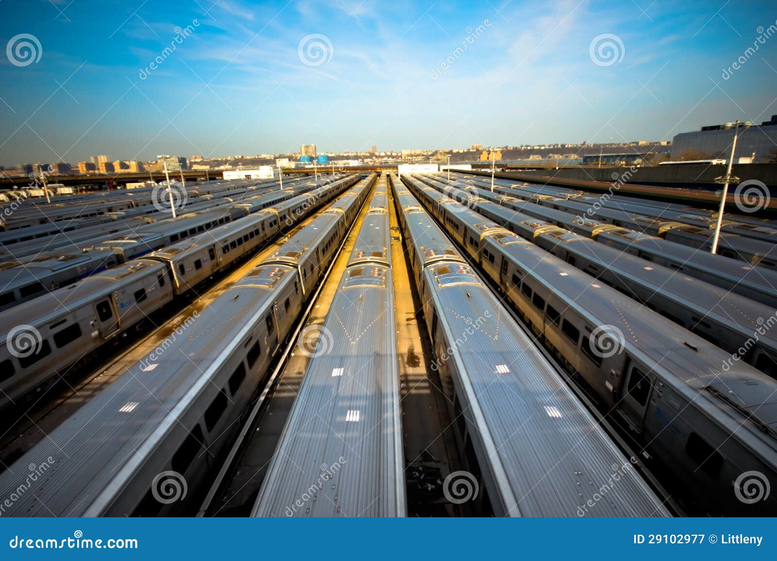 Train yard stock image. Image of island, metropolitan - 29102977
