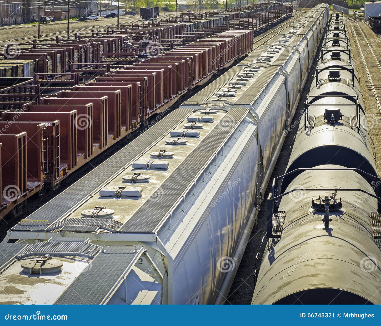 Train yard stock image. Image of shipment, classification - 66743321
