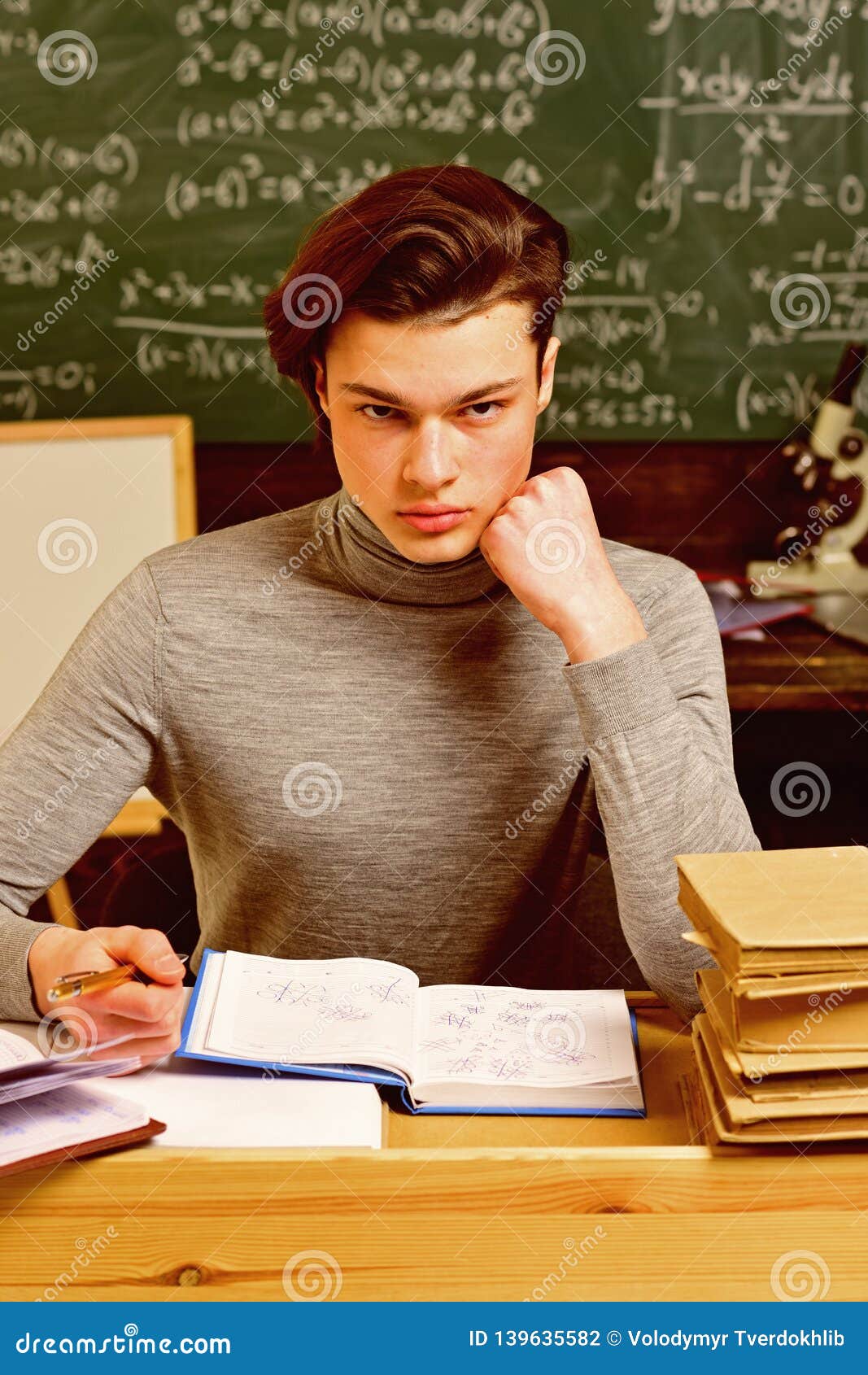 Trained Professional Who Teaches Group of Students. Teach is the ...