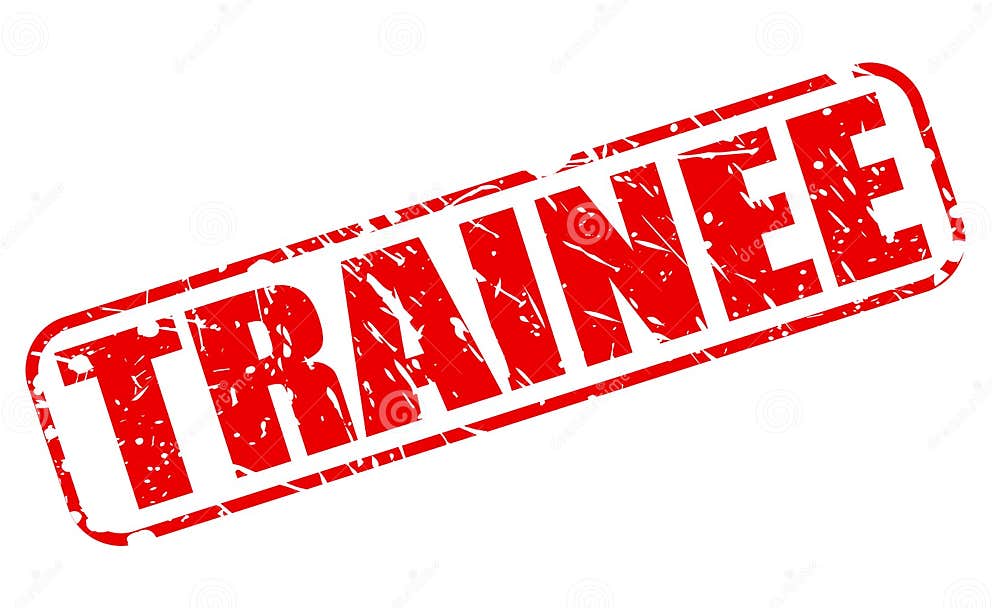 Trainee red stamp text stock vector. Illustration of candidate - 44561765