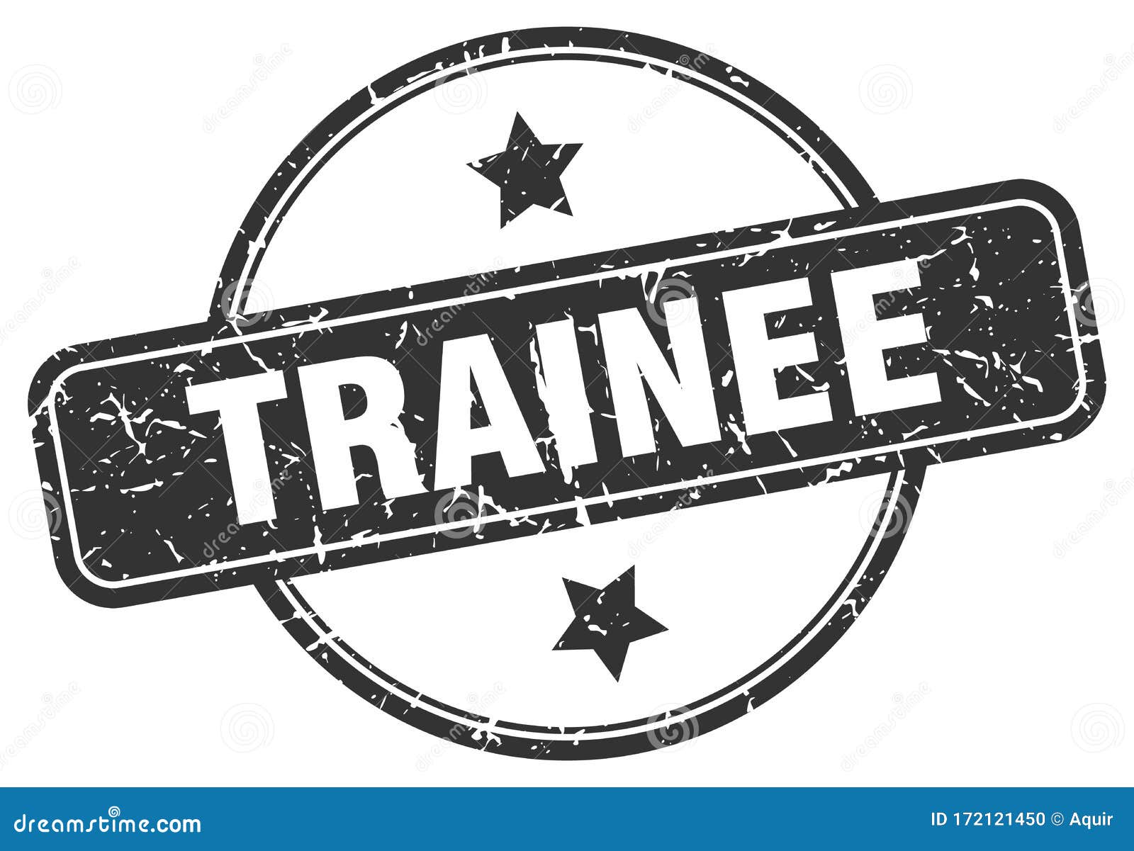 Trainee Stamp. Trainee Round Grunge Sign Stock Vector - Illustration of ...