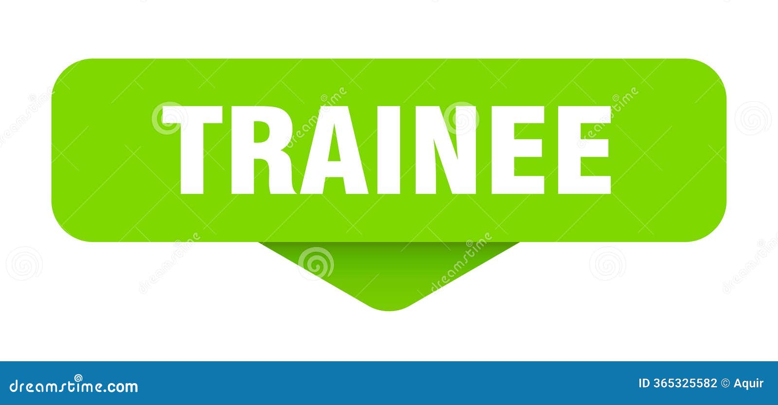 Trainee Sticker. Trainee Sign On Transparent Background Cartoon Vector ...