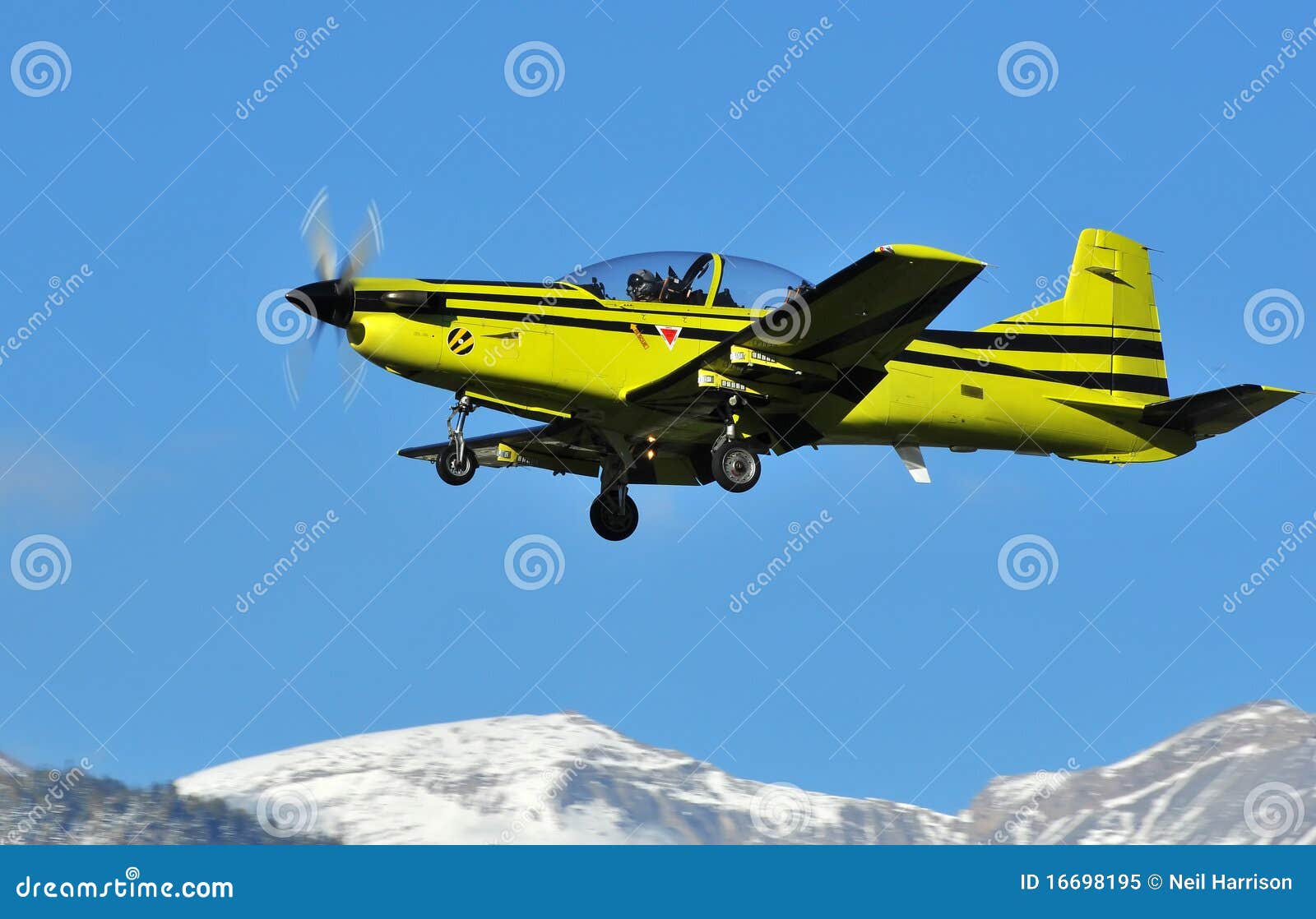Trainer aircraft stock image. Image of manufacture, europe - 16698195