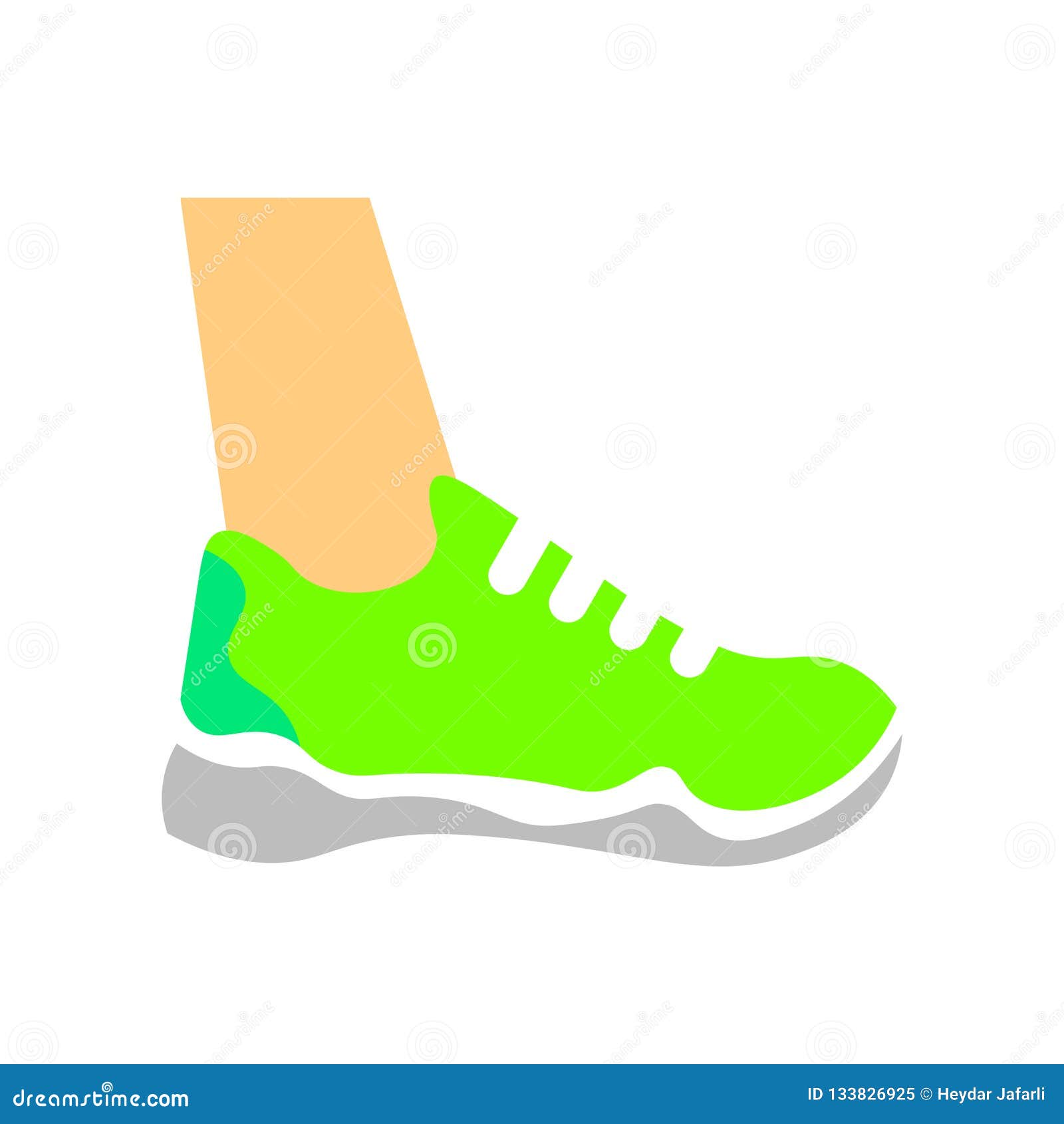 Trainers Icon Vector Isolated On White Background, Trainers Sign Stock ...